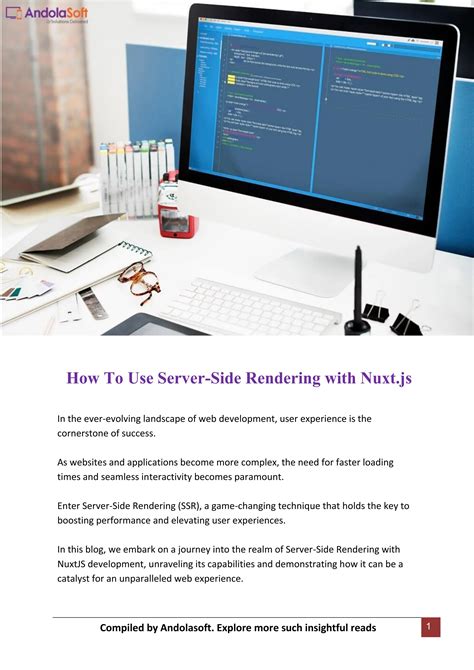 How To Use Server Side Rendering With Nuxtjs Web Development Internet