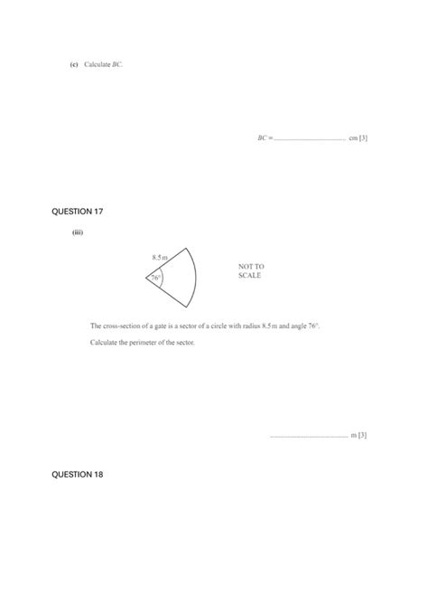 Area And Volume Igcse Mathematics Practice Tasks Pdf Pdf