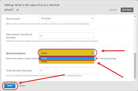 create a numerical input problem question original elearning