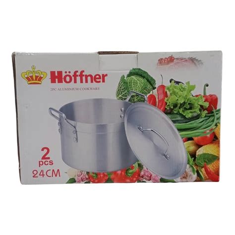 Hoffner 2pcs Aluminum Cookware Set Vsonic