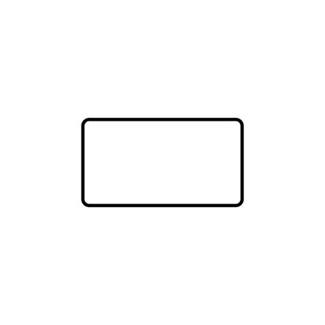 Rectangle Icon Vector Art Icons And Graphics For Free Download