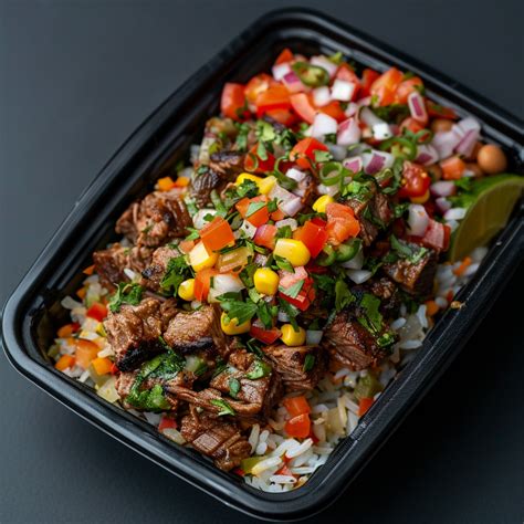 Carne Asada Burrito Bowl Myomeals