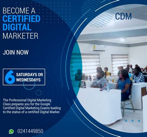 Professional Digital Marketing Certification Program Accra