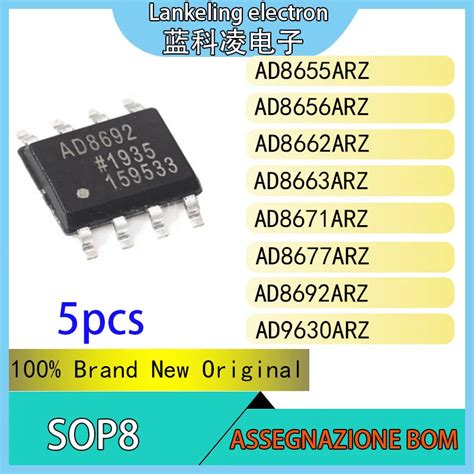 5piece AD8655ARZ AD8656ARZ AD8662ARZ AD8663ARZ AD8671ARZ AD8677ARZ AD8692ARZ AD9630ARZ