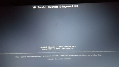 Boot Device Not Found Error Or Hard Drive Not Detected Hp Support