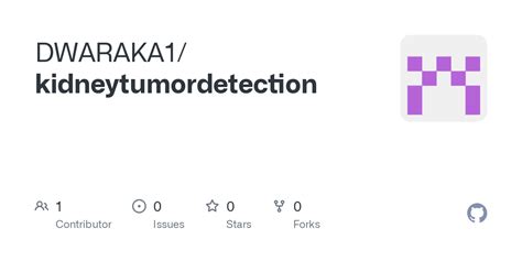 GitHub DWARAKA Kidneytumordetection