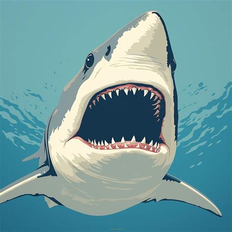 Premium Photo Shark Graphics