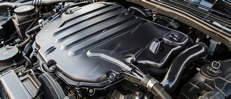 Premium Photo Exploring The Inner Workings A Detailed Look At A Serviced Cars Engine Coolant Tank