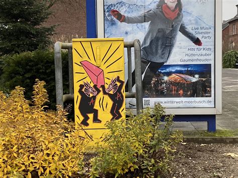 Meerbusch So Sieht Die Neue Straßenkunst In Bösinghoven Aus