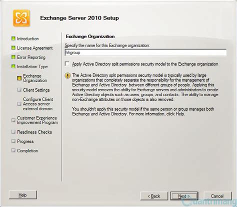 Step By Step Install Exchange Server