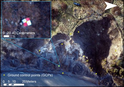Figure A1 Example Ground Control Point Gcp Layout From The Download Scientific Diagram