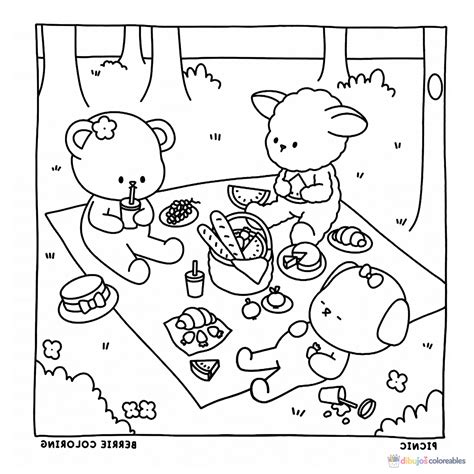 Dibujos De Cozy Friends Para Colorear E Imprimir Gratis