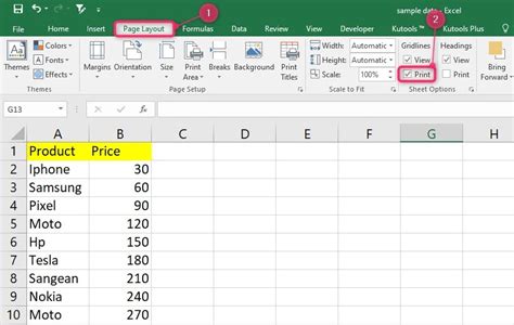 How To Print In Excel With Lines Excel Wizard