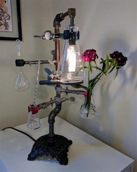 Chemistry Lab Themed Lamp