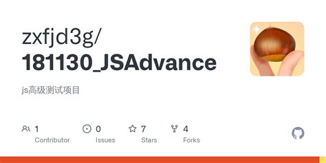 GitHub zxfjd3g 181130 JSAdvance js高级测试项目