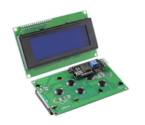LCD Character Display 20x4 blue with I2C Serial interface Board จอแอลซด 20 x4 สฟาพรอม