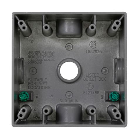 Tp7122 Eaton Crouse Hinds Series Weatherproof Outlet Box Eaton