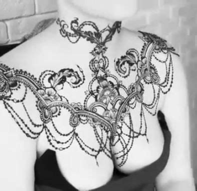 Henna Chest Piece Chest Piece Tattoos Chest Tattoos For Women Tattoos