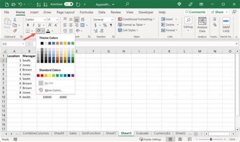 How To Highlight Cells And Text In Microsoft Excel