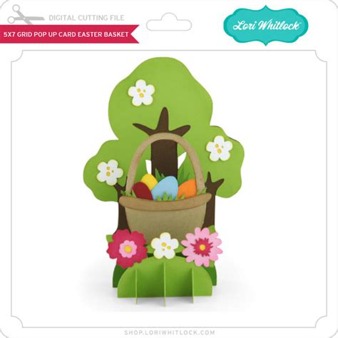 5x7 Grid Pop Up Card Easter Bundle Lori Whitlocks Svg Shop