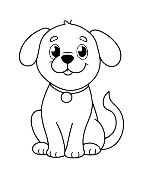 Images De Chien Colorier Téléchargement Gratuit Sur Freepik