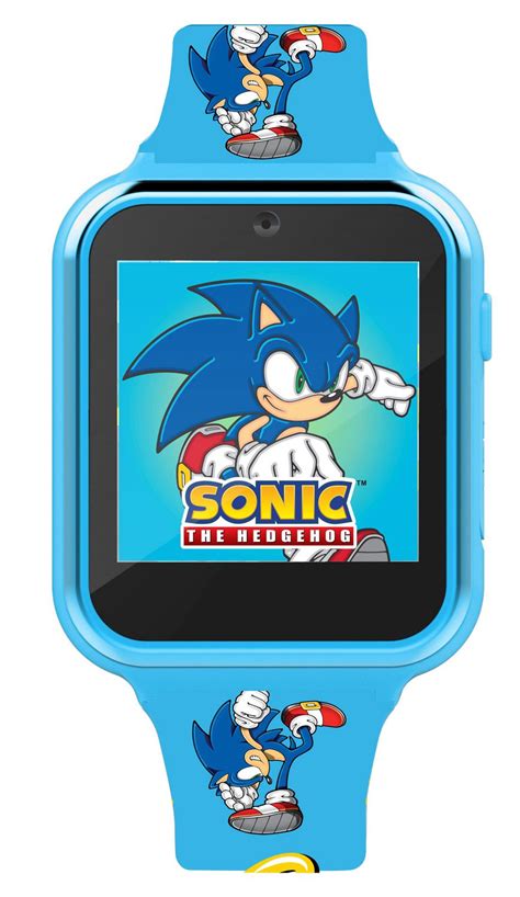 Sonic The Hedgehog Touch Screen Interactive Watch With Camera Walmart Canada