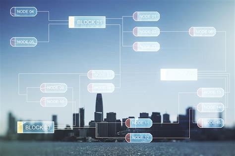 Premium Photo Abstract Virtual Coding Concept On San Francisco Skyline Background Multiexposure