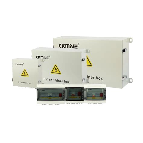 Ckmine Solar Ip65 Solar Pv String Array Power Combiner Junction Dc 1000v 4 Strings For Panel