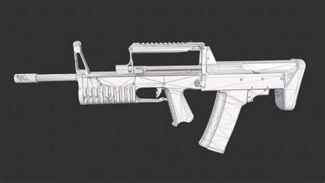 3d Model A91 Bullpup Rifle Turbosquid 1745989