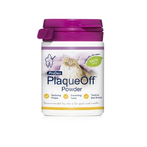플라그오프 파우더 40g 고양이 전용 치석 플라그 입냄새 감소효과 또롱이펫