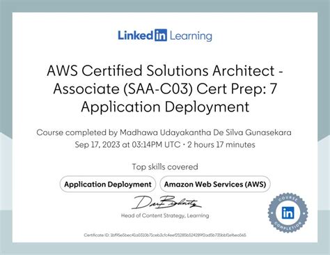 madhawa udayakantha de silva gunasekara on linkedin certificate of completion