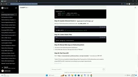Can I Install Django Rest Framework In An Uploaded Website In