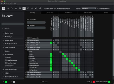 Dante Controller Updated Dark Mode Lsi Online