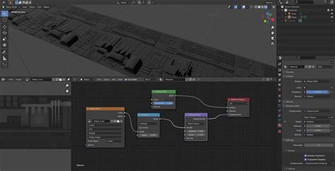 Displacement Stretches Follows In Random Direction Materials And Textures Blender Artists