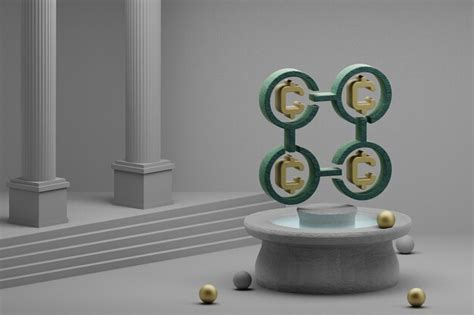 Premium Photo Beautiful Illustrations Blockchain Coins Symbol Icon On