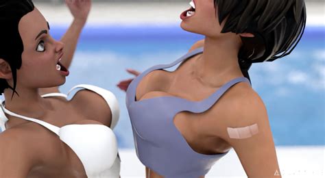 April Oneil Kira Noir Serene Siren Hentai Sex School