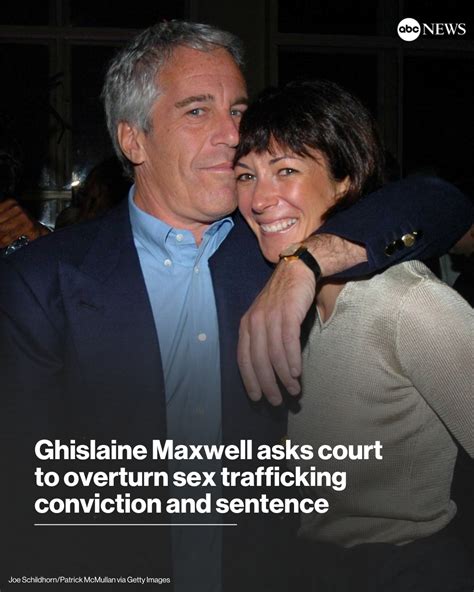 Ghislaine Maxwell Has Asked A Federal Appeals Court To Overturn Her