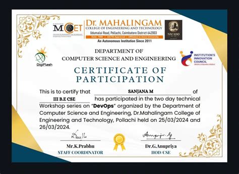 Sanjana M On Linkedin Hey Connections Im Excited To Announce That I Recently Took Part In A…