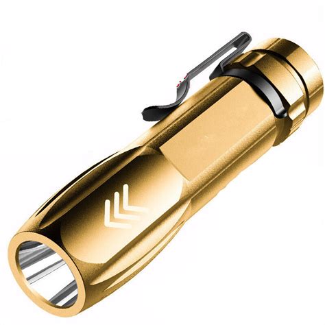 Emaner P90 Led Aluminum Pocket Flashlight Pocket Sized Electric