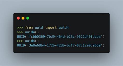 pybites if you need a unique id string in python you