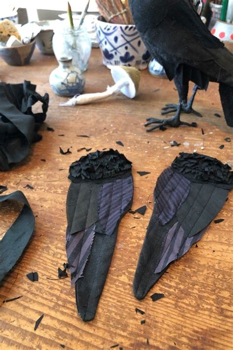 Crow Sew Along Week 2 Top Secret Trick For Wing Texture Artofit
