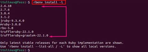 Install Ruby On Ubuntu Its Linux FOSS