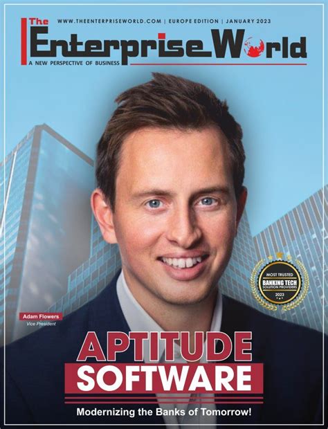Aptitude Software Adam Flowers The Enterprise World
