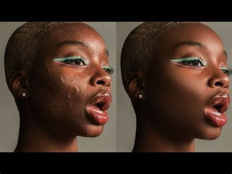 High End Skin Retouching In Depth Tutorial Frequency Separation Step