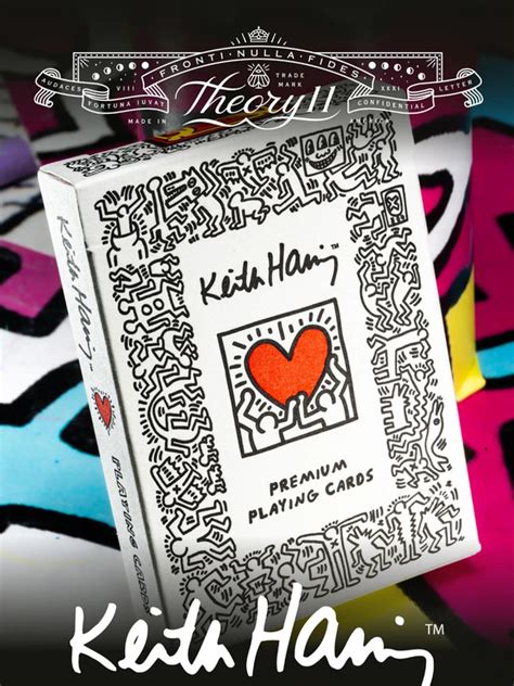 Theory11 Keith Haring Playing Cards Milled