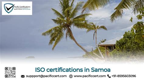 Iso Certifications In Samoa Pacific Certifications