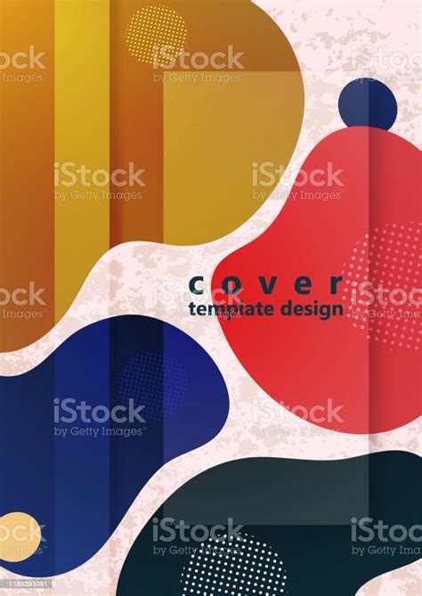 생생한 색상과 동적 모양과 추상 유체 배경 구성 전단지 배너 초대장 특별 행사 등을위한 트렌디 한 디자인 템플릿 그라데이션에 대한 스톡 벡터 아트 및 기타 이미지 Istock