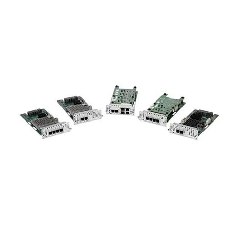 C Nim 4x 4 Port 1 10gbps Sfp Sfp Switch Nim Lan Wan Macsec Optional L3 For C8200 C8300 Series