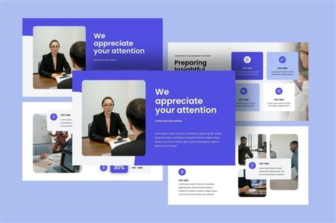 Guide Of Interview Process Powerpoint Template Incl Business And Intro Envato