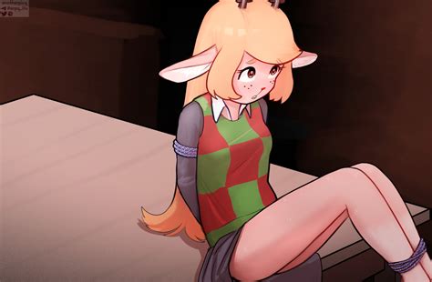 Rule 34 1girls 2d Anotherpicq Anthro Anthro Female Anthro Only Bondage Deer Deltarune